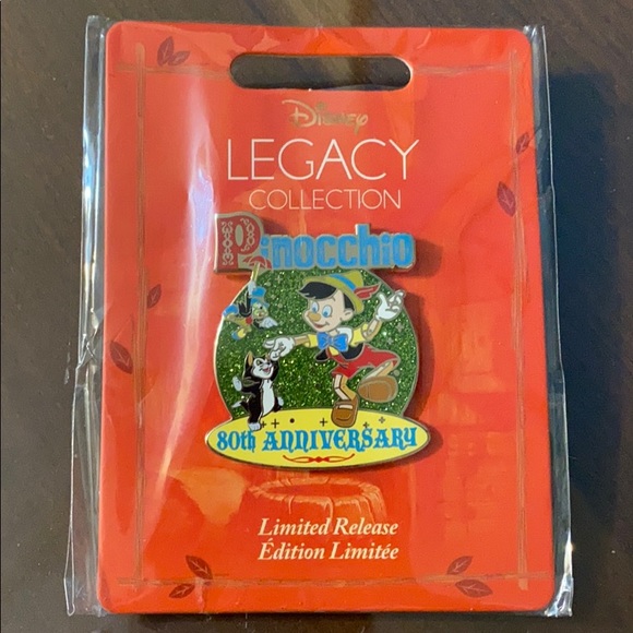 Disney | Other | Disney Legacy Collection Pinocchio 8th Pin Lr | Poshmark